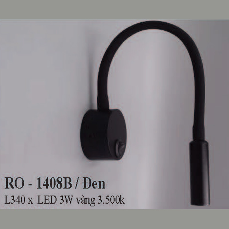 Đèn chiếu điểm gắn tường RO-1408B-DEN - SEN NGUYỄN